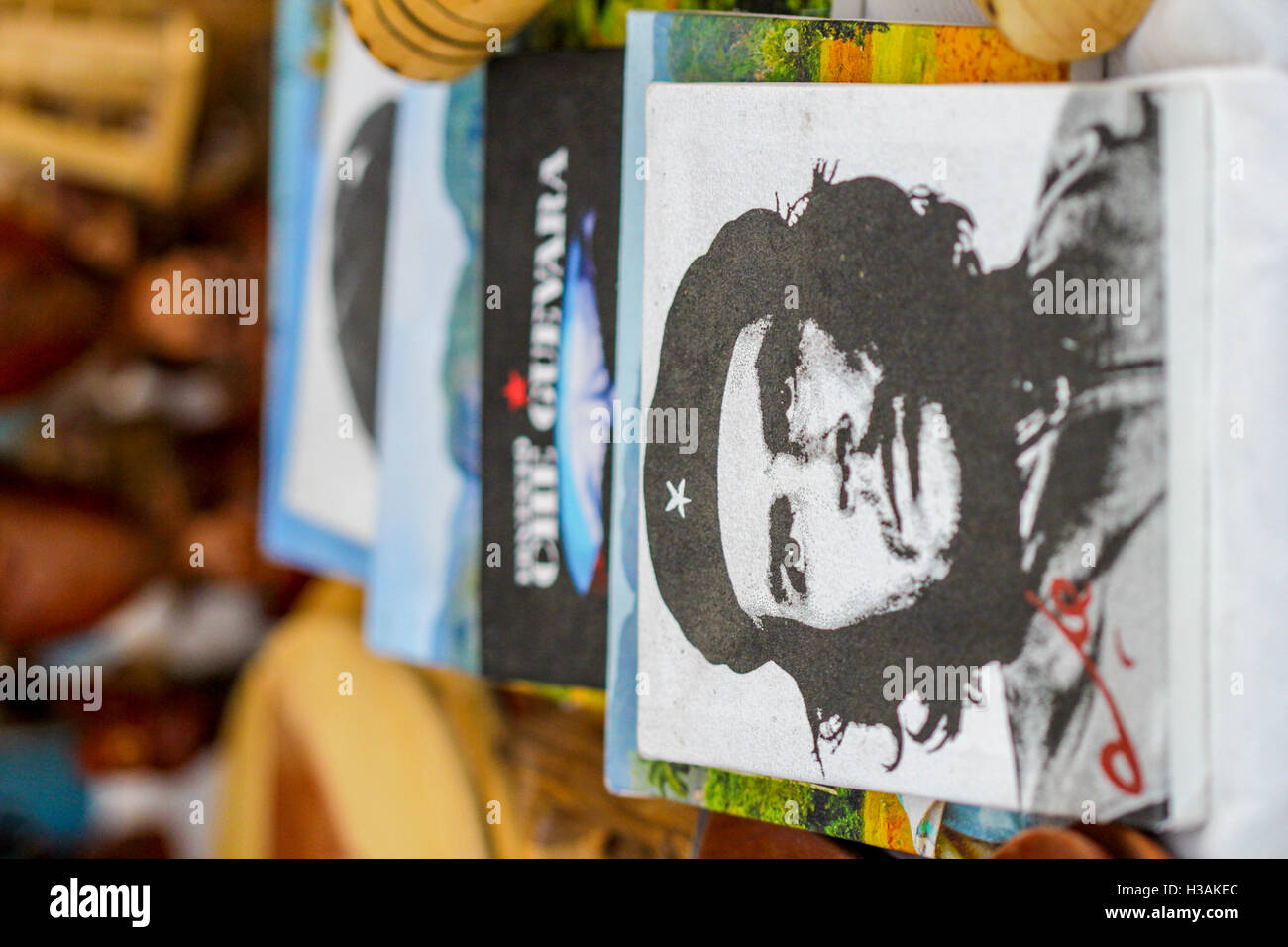 Che Guevara books, posters for sale in Havana and used everywhere as ...