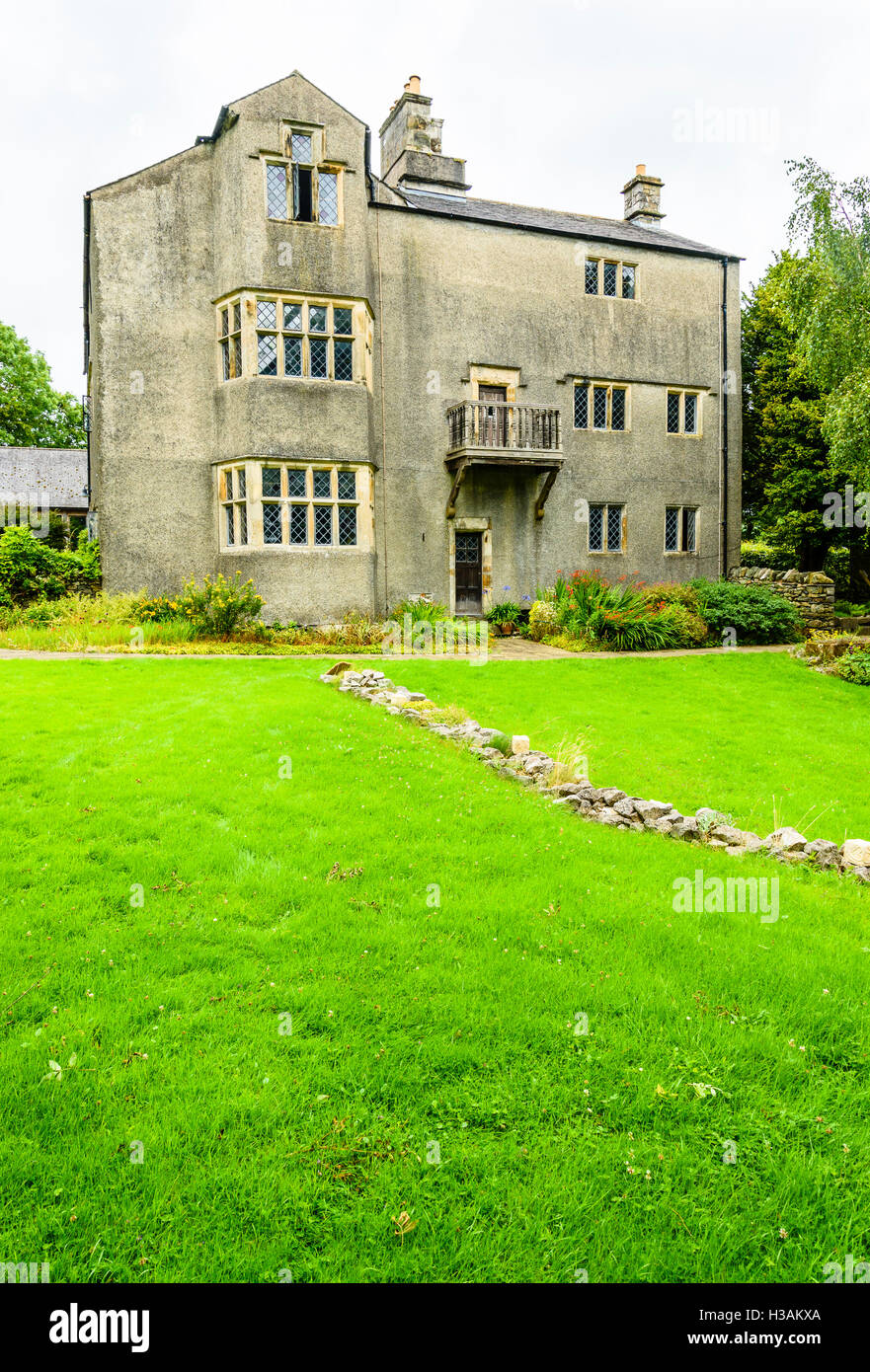 Swarthmoor Hall a 16th century manor house near Ulverston Cumbria ...