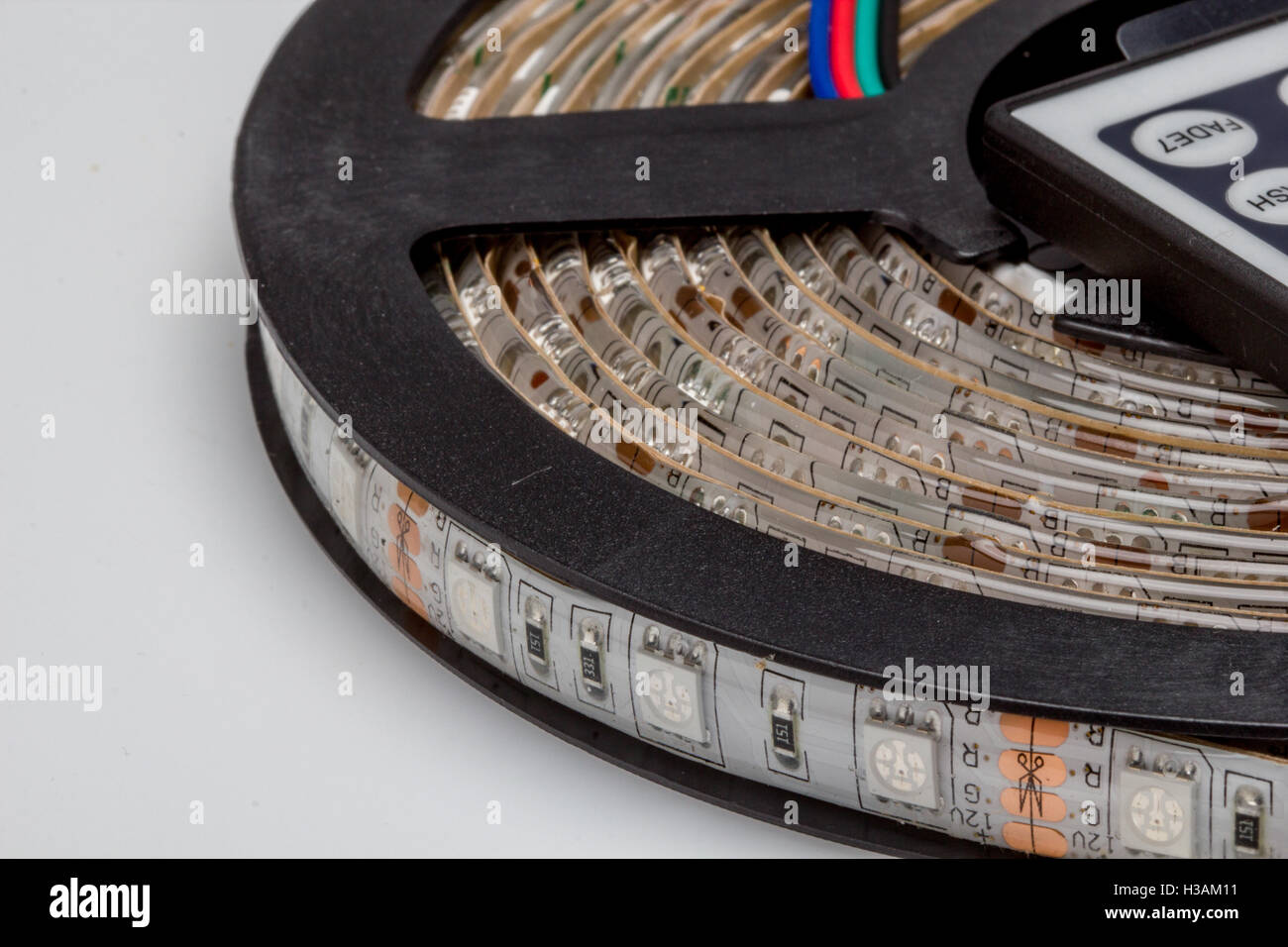 Roll of led lights Stock Photo - Alamy