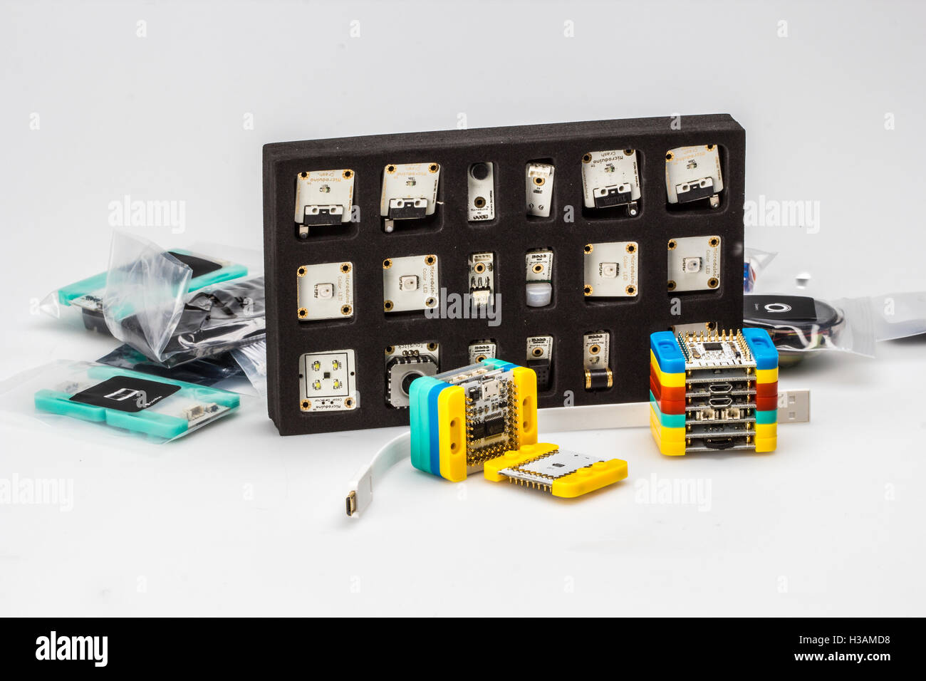 microcontroller is a self-contained system with peripherals, memory and ...