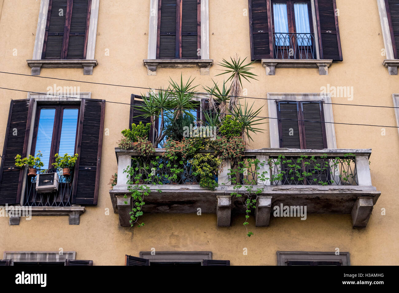 Small balcony design hi-res stock photography and images - Alamy