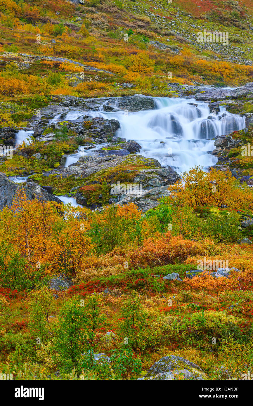 Gamle Strynefjellsvegen the old historic road between Stryn and ...