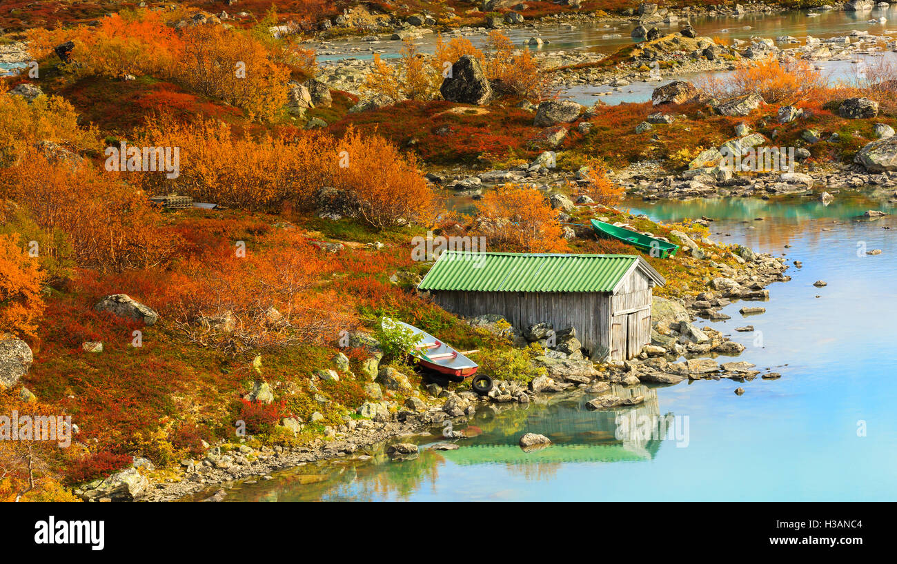 Gamle Strynefjellsvegen the old historic road between Stryn and ...