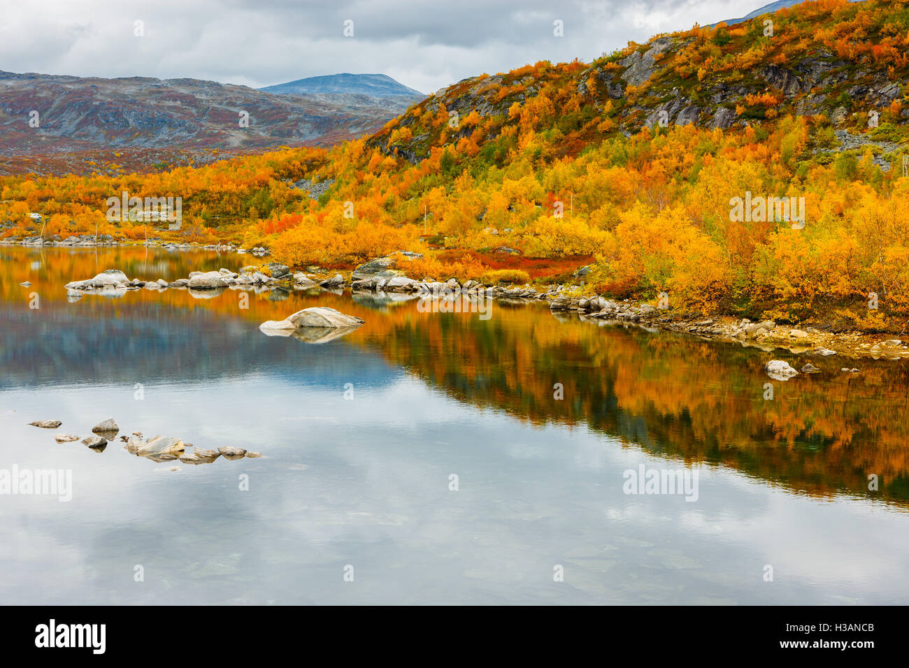Gamle Strynefjellsvegen the old historic road between Stryn and ...