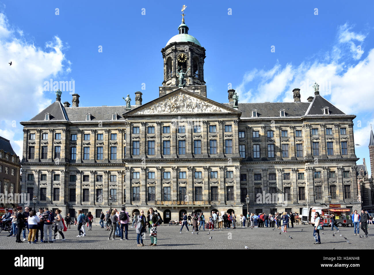 The Royal Palace - Koninklijk Paleis 17th century Amsterdam - at the ...