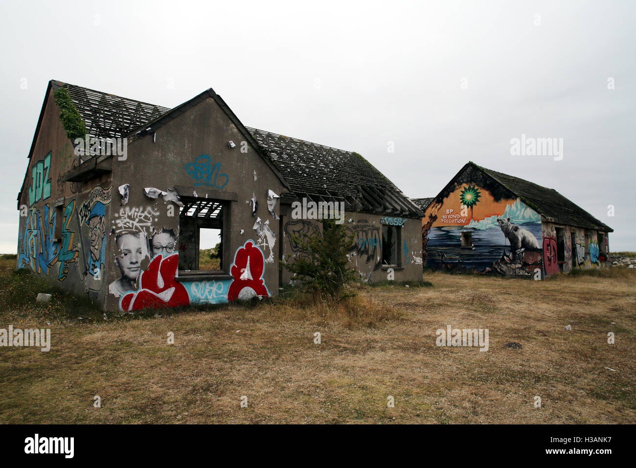 The ghost Normandy seaside town of Pirou-Plage, built in the 90s and ...