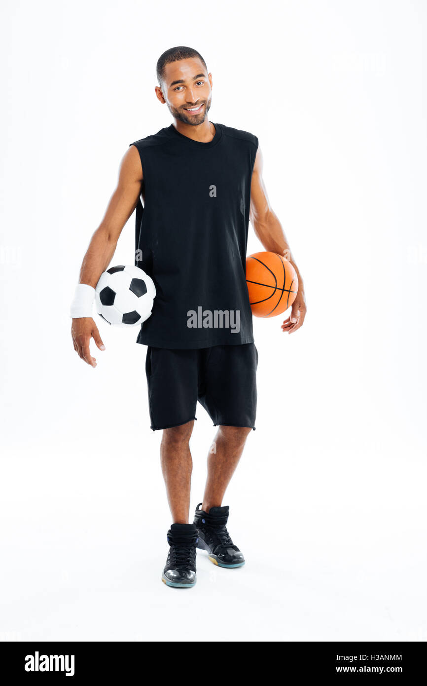 One african man football Cut Out Stock Images & Pictures - Alamy