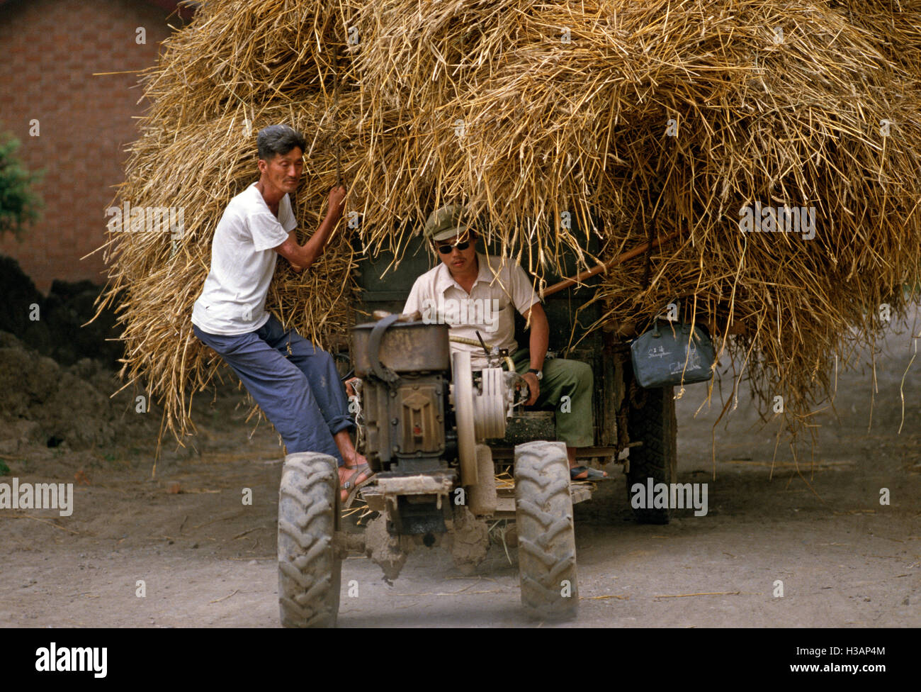 Hay cart hi-res stock photography and images - Alamy