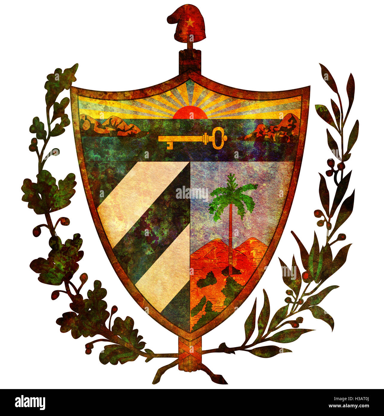 The coat of arms of havana hi-res stock photography and images - Alamy