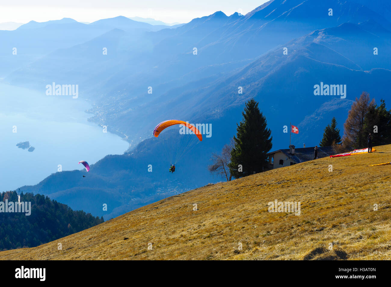 Cardada cimetta mountain hi-res stock photography and images - Alamy