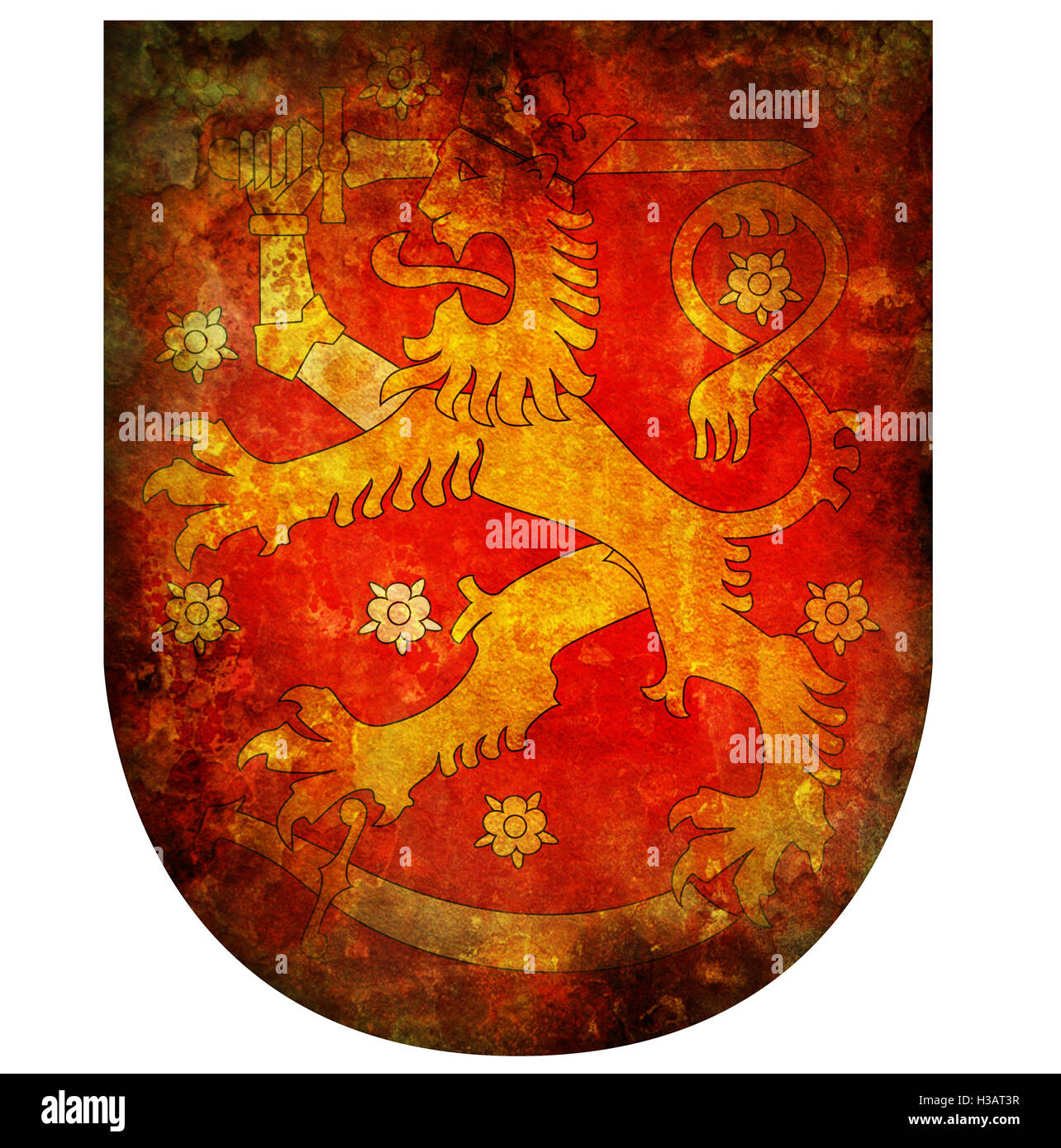 National coat arms finland hi-res stock photography and images - Alamy