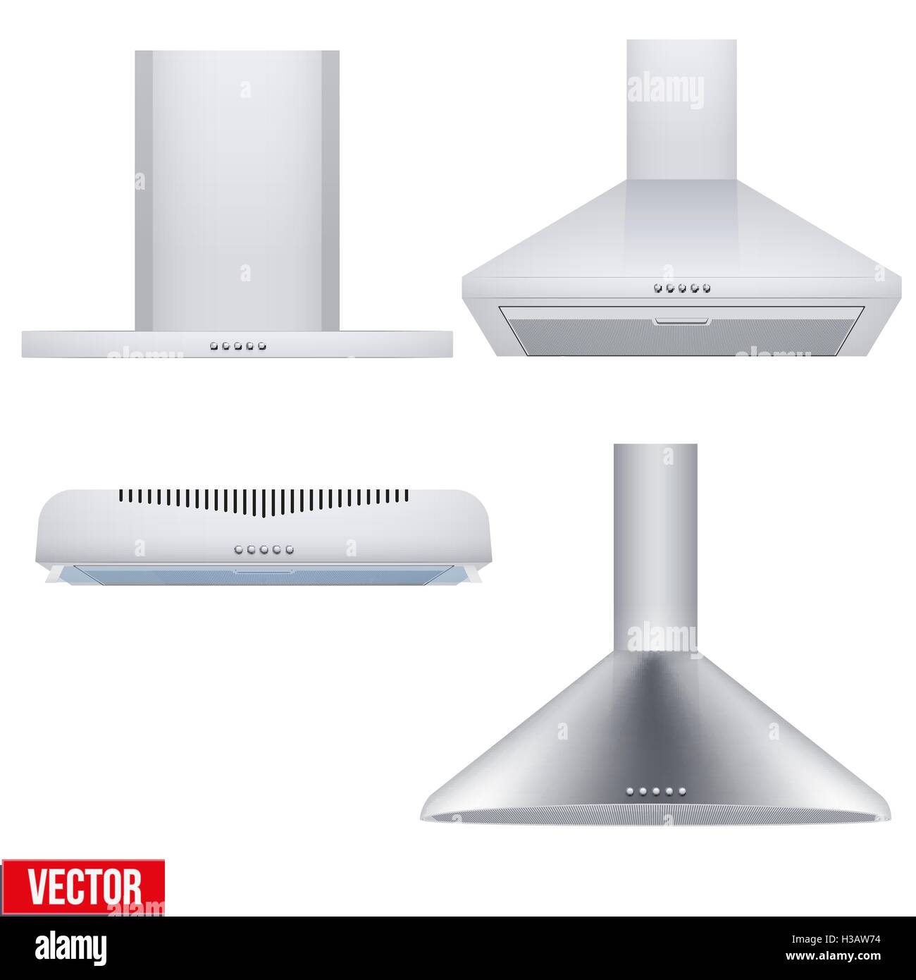 Kitchen extractor hoods hi-res stock photography and images - Alamy