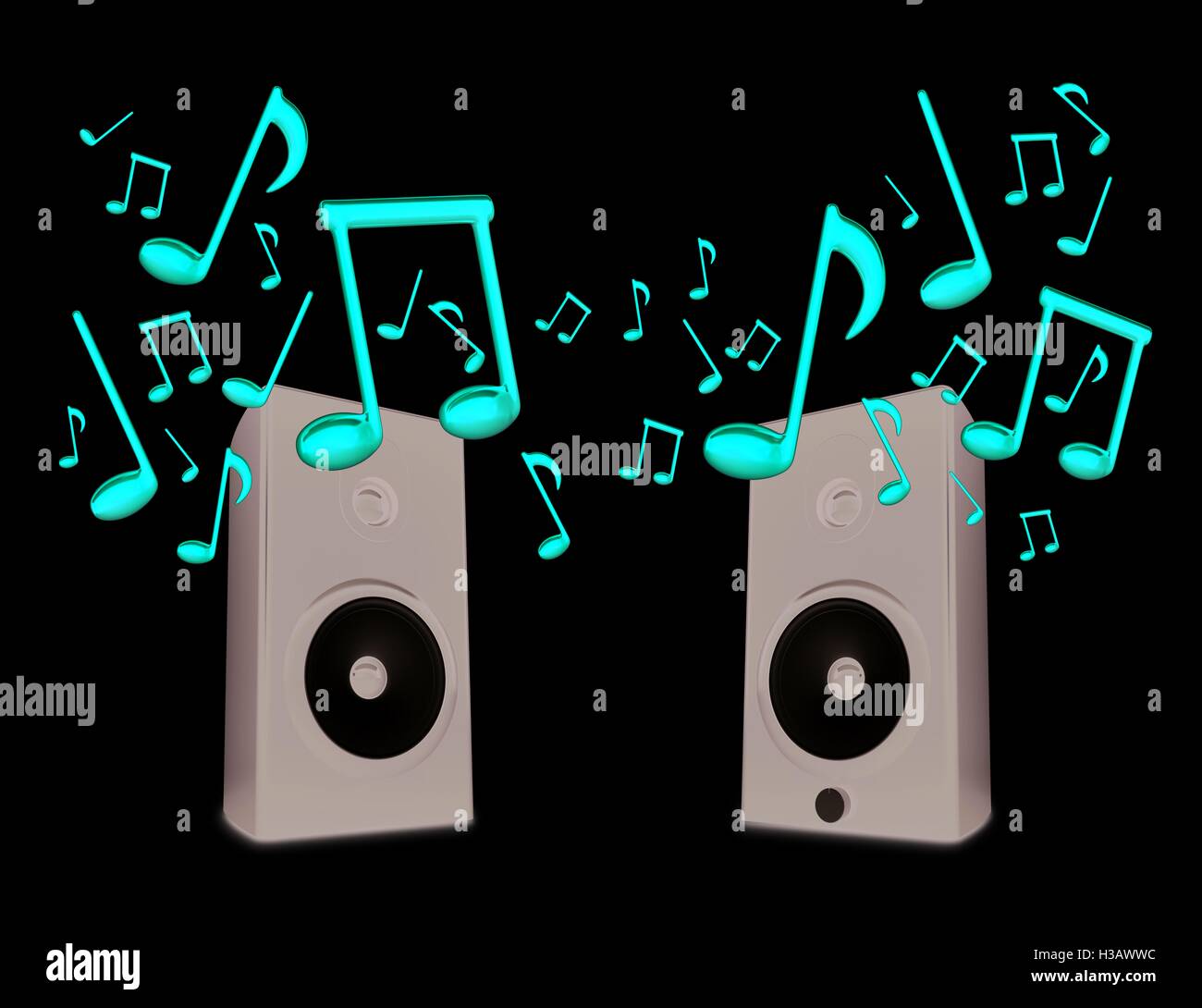 Audio speakers motion hi-res stock photography and images - Alamy