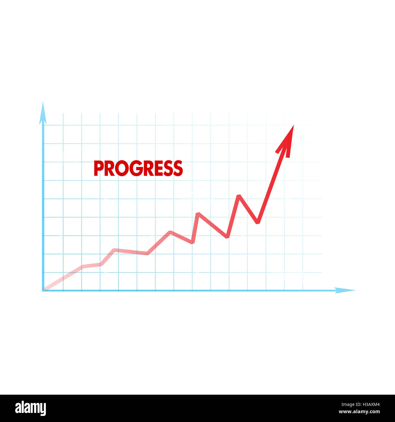 diagram progress up cells Stock Photo - Alamy