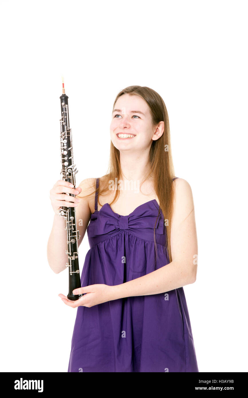 Hands oboe hi-res stock photography and images - Alamy