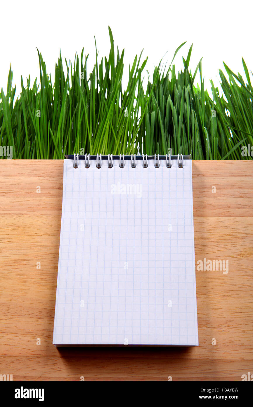Writing Pad on the Board Stock Photo - Alamy