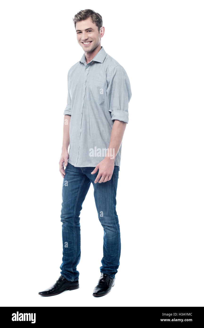 Handsome young lithuanian model Stock Photo - Alamy