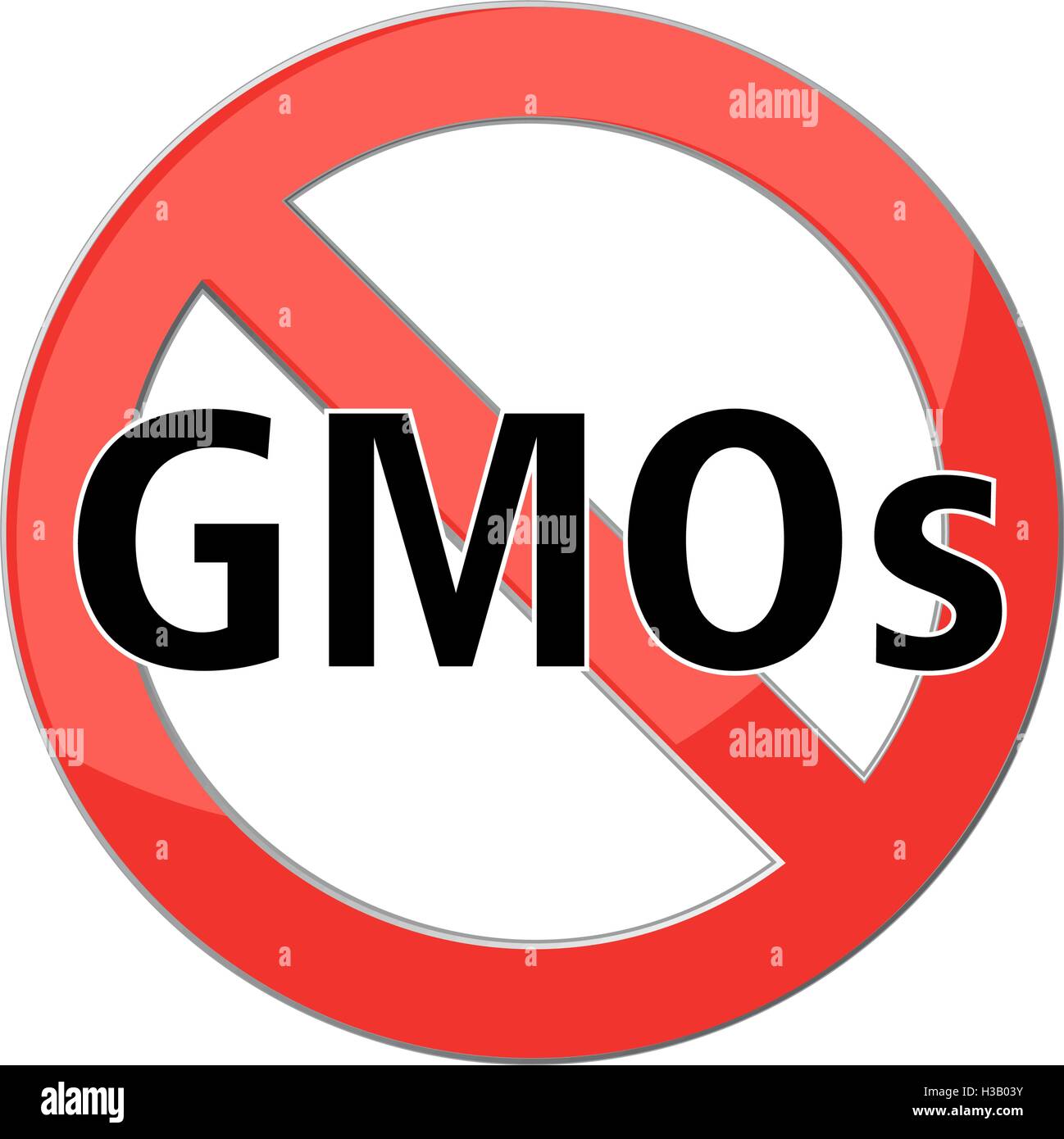 no gmos sign Stock Vector Image & Art - Alamy