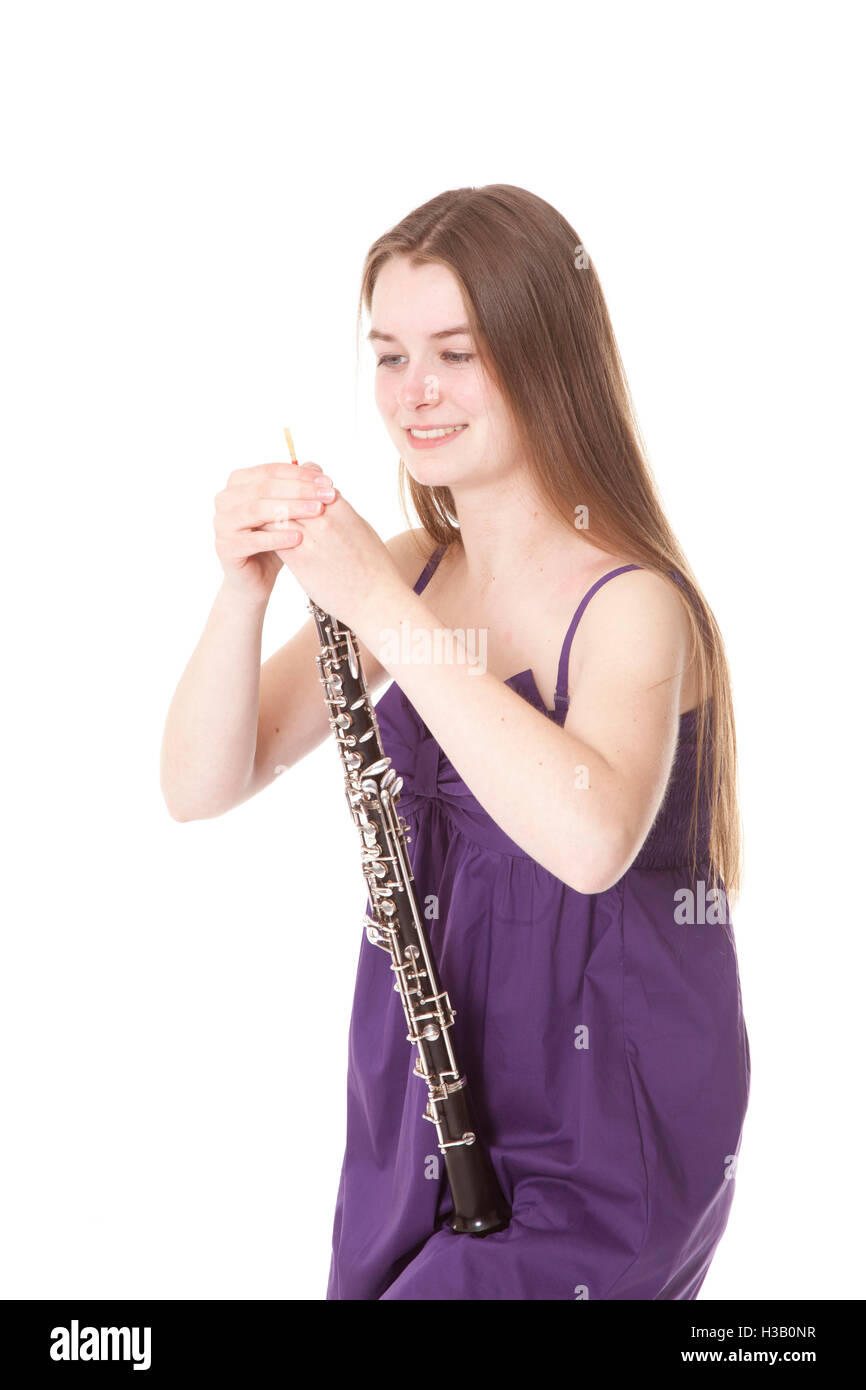 Oboe musician hi-res stock photography and images - Alamy