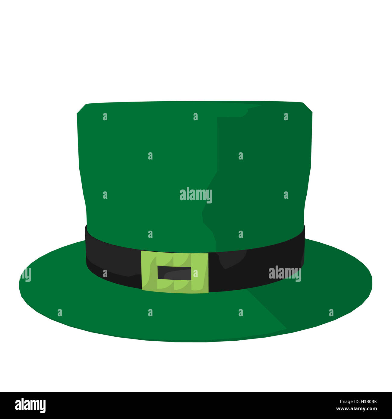 St Patricks Hat Illustration Stock Photo - Alamy