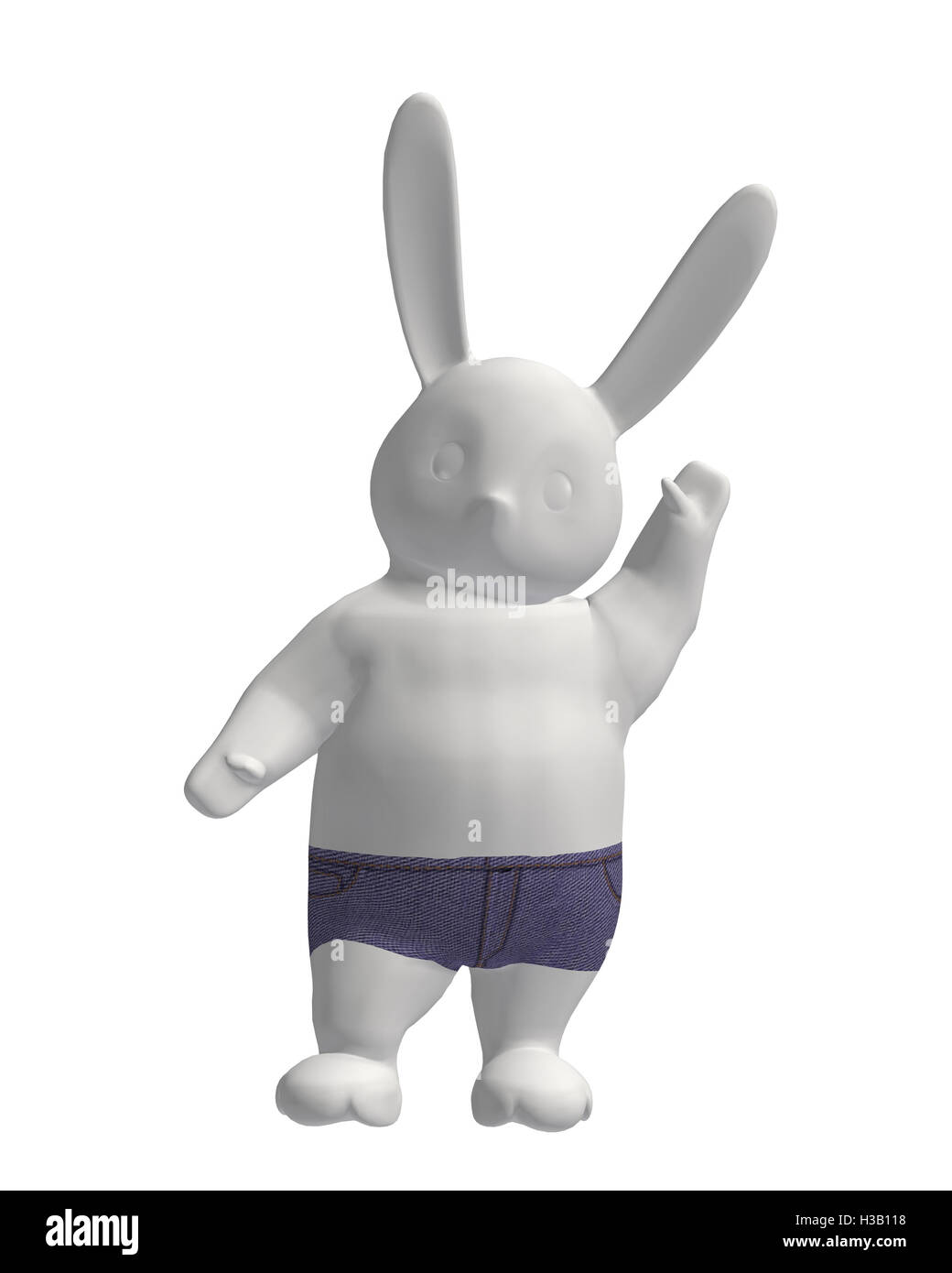 Rabbit waving hi-res stock photography and images - Alamy