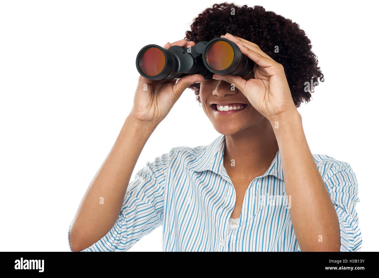 Young woman hunting talents Stock Photo - Alamy
