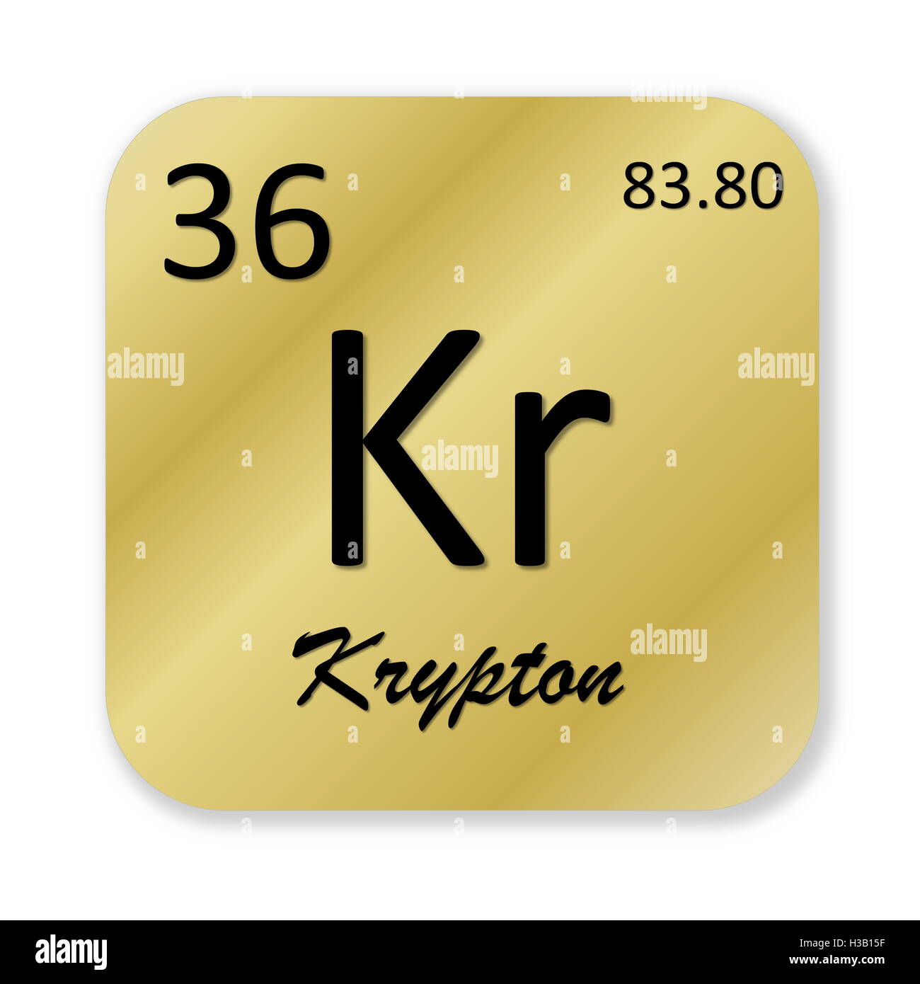 Krypton symbol hi-res stock photography and images - Alamy