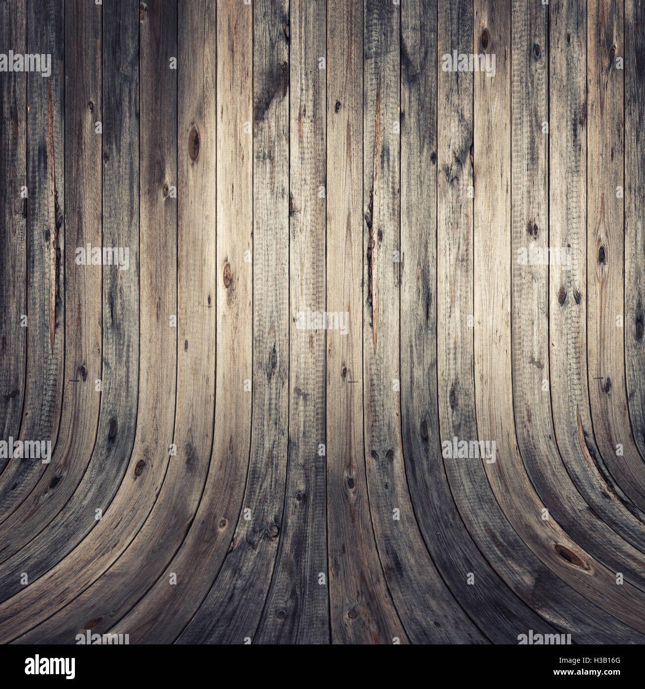 Weathered wood wall and floor Stock Photo - Alamy