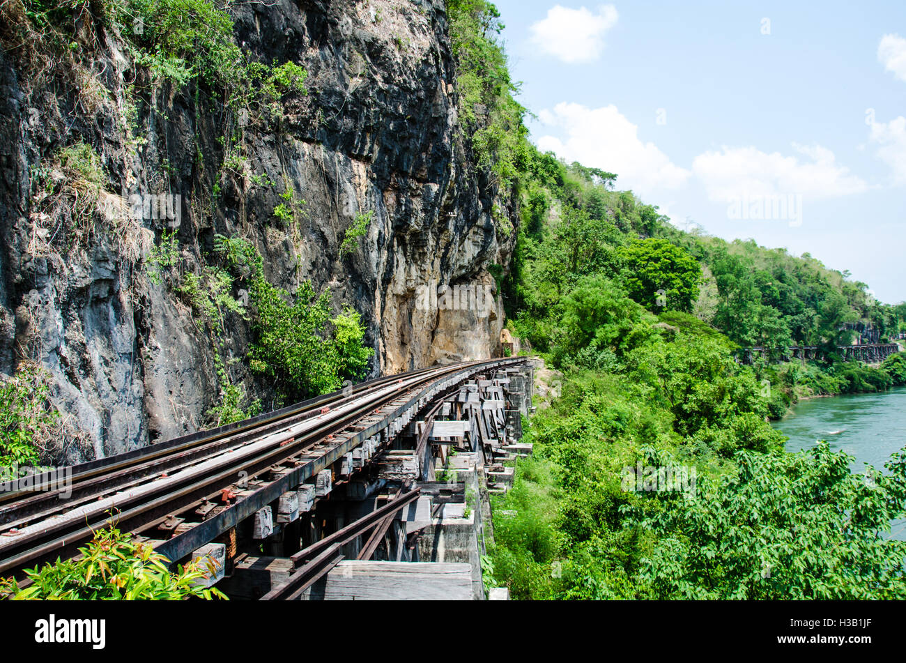 The Death Railway Stock Photo - Alamy