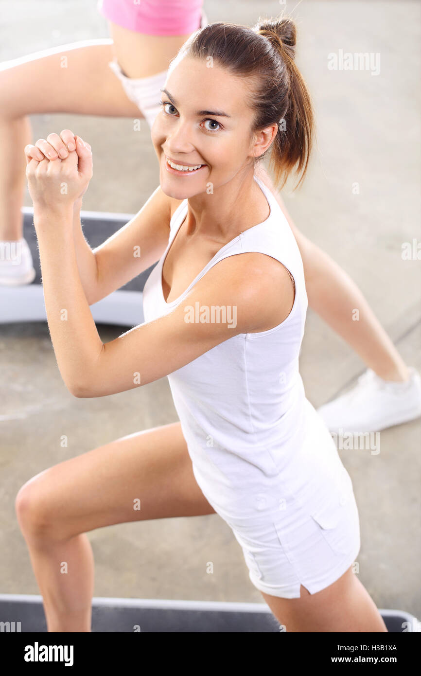 Women at the gym Stock Photo - Alamy