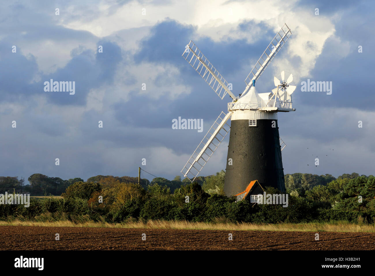 Old tower windmill in hi-res stock photography and images - Alamy