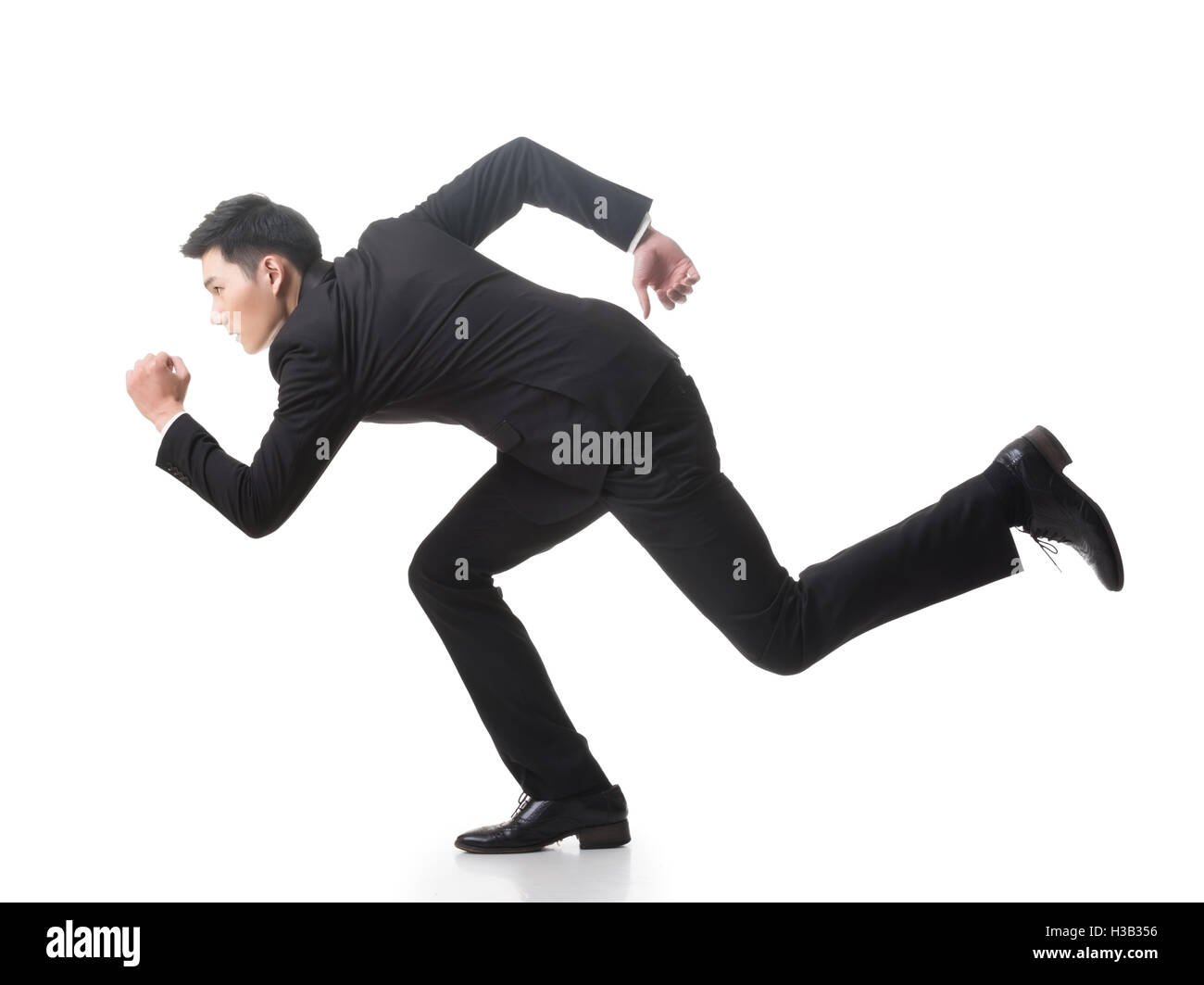 business man running Stock Photo - Alamy