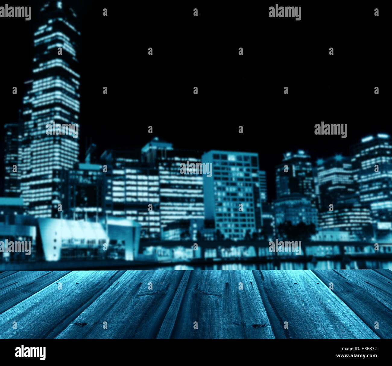 abstract city background withh wooden texture Stock Photo - Alamy