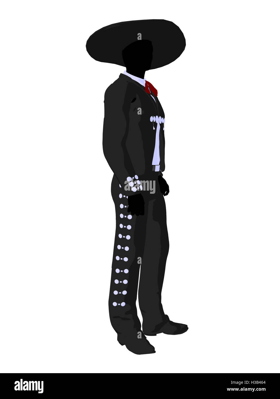 Charro Suit Drawing