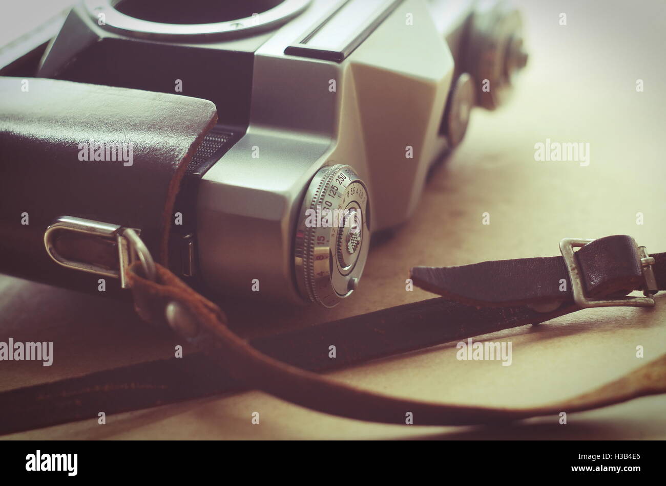 vintage camera details, retro effect,Shallow DOF Stock Photo - Alamy