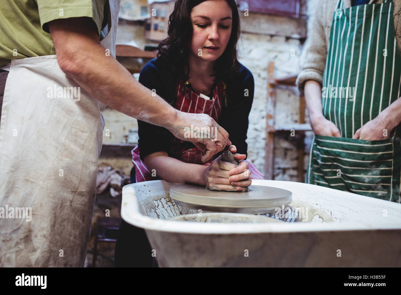 Manual young woman hi-res stock photography and images - Alamy