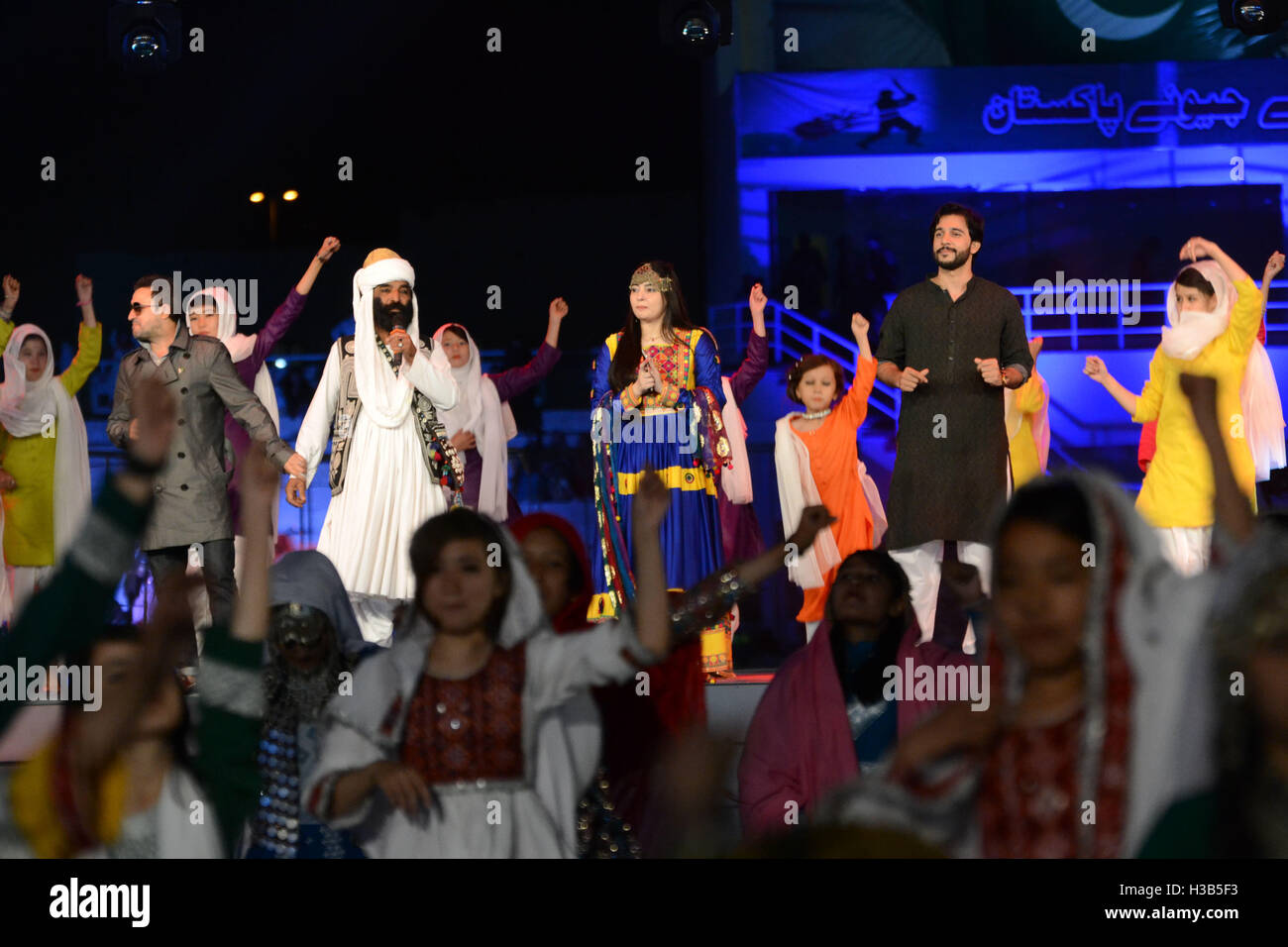 Quetta, Pakistan. August 30 2016. famous Pashto Singer Gul Panra ...