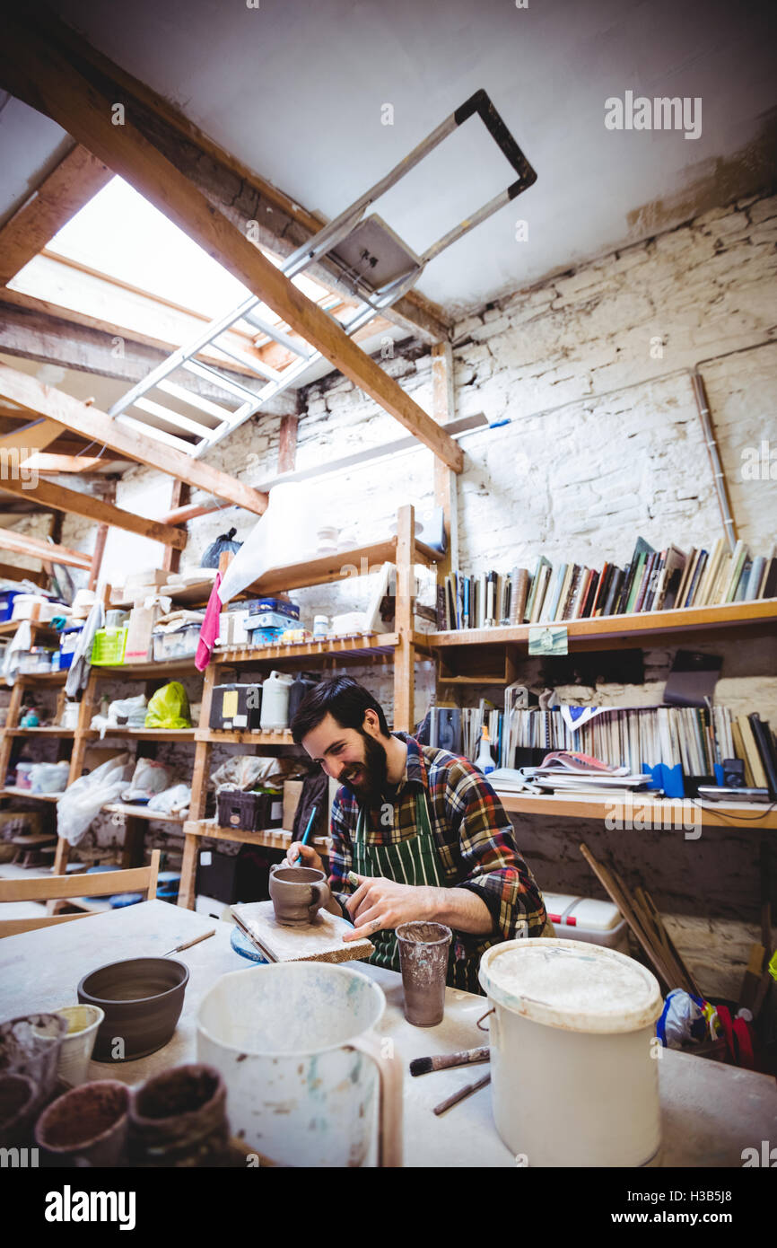 Working potter hi-res stock photography and images - Alamy