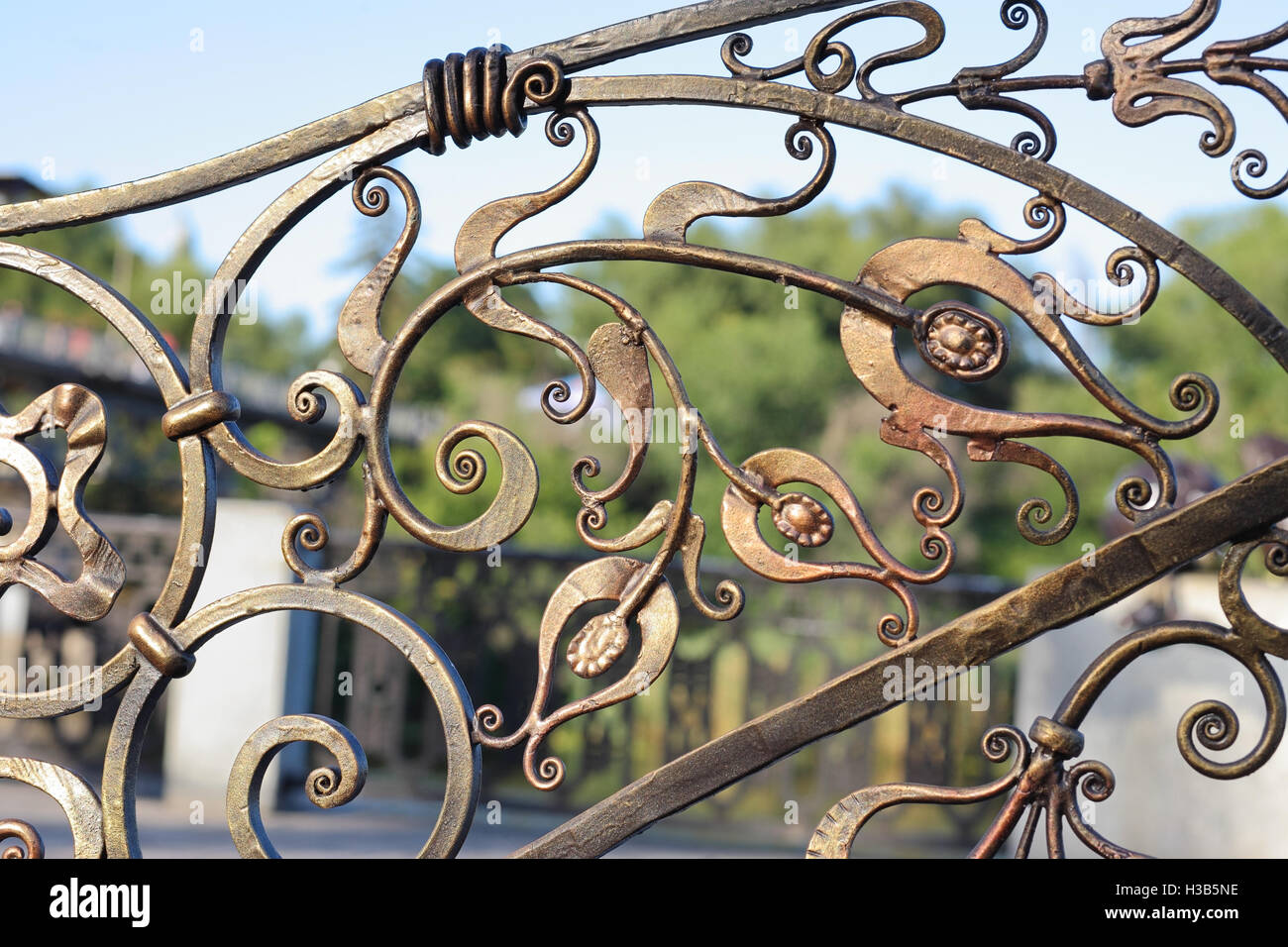 Bronzed pattern hi-res stock photography and images - Alamy