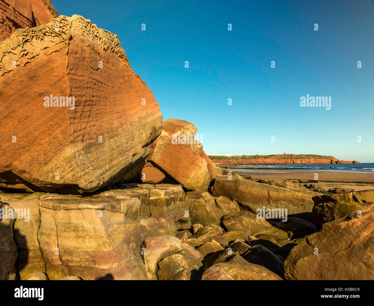 Sandy bay exmouth devon hi-res stock photography and images - Alamy