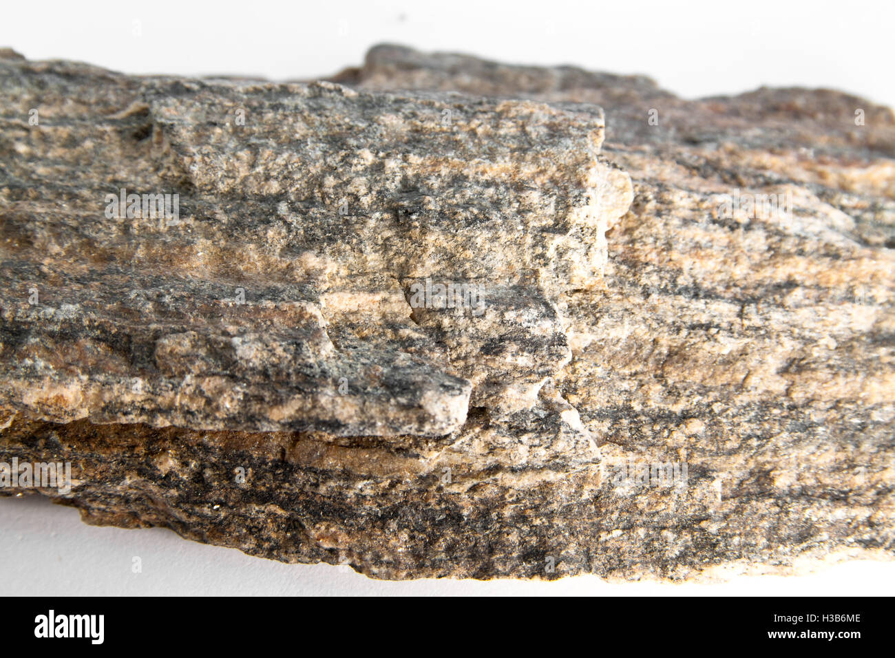 macro of slate, a fine-grained, foliated, homogeneous metamorphic rock ...