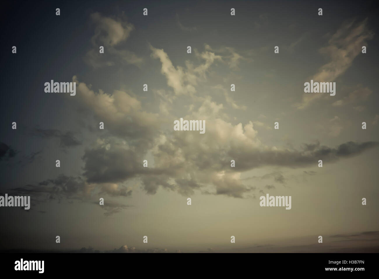 good looking clouds during good weather cumulus Stock Photo - Alamy