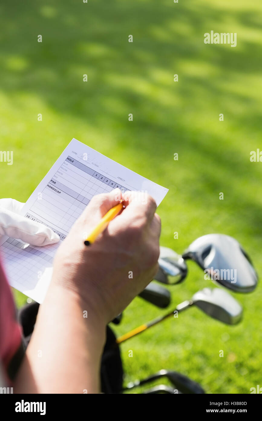 Filling a paper hi-res stock photography and images - Alamy