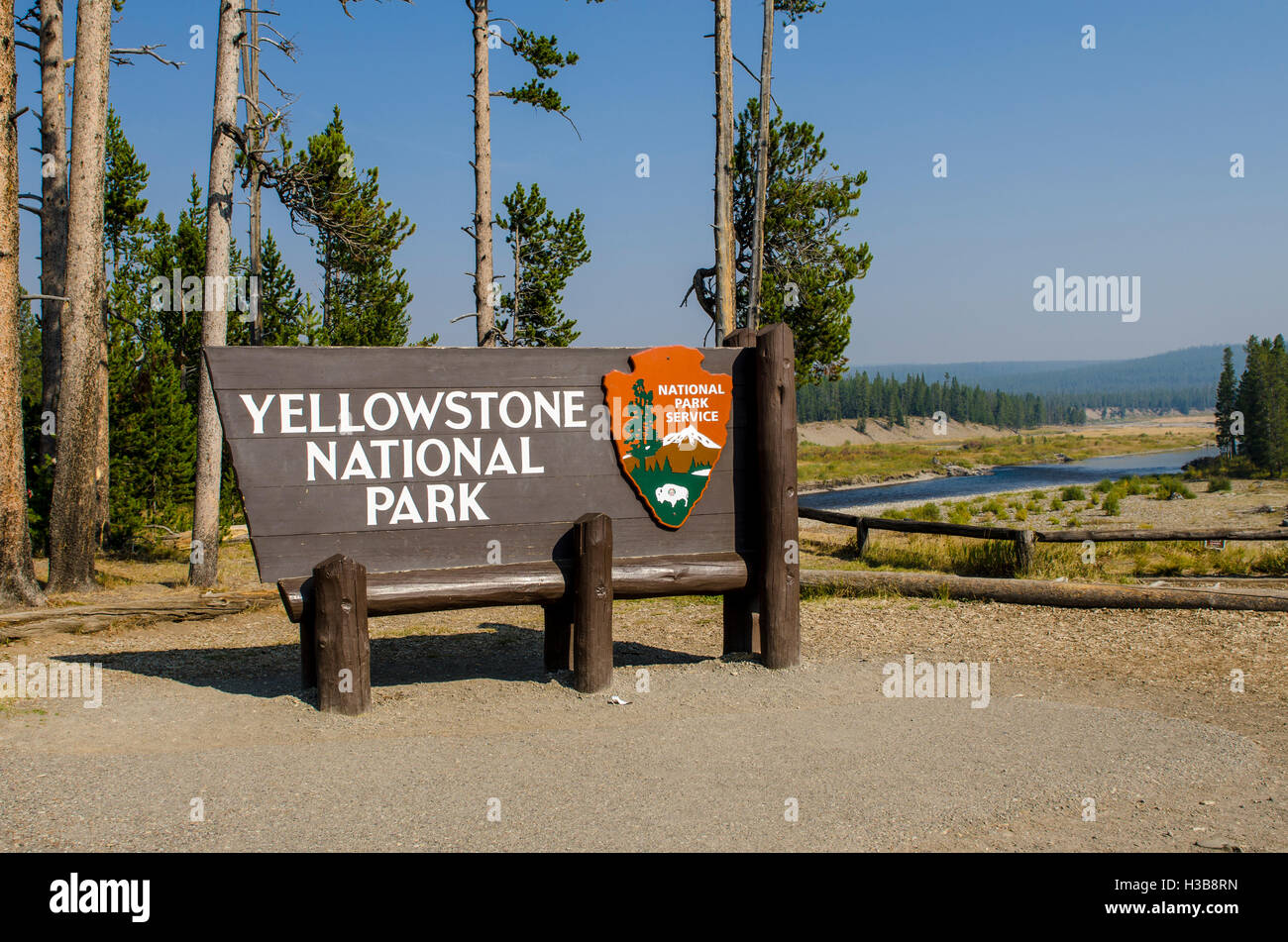 Wyoming welcome sign hi-res stock photography and images - Alamy