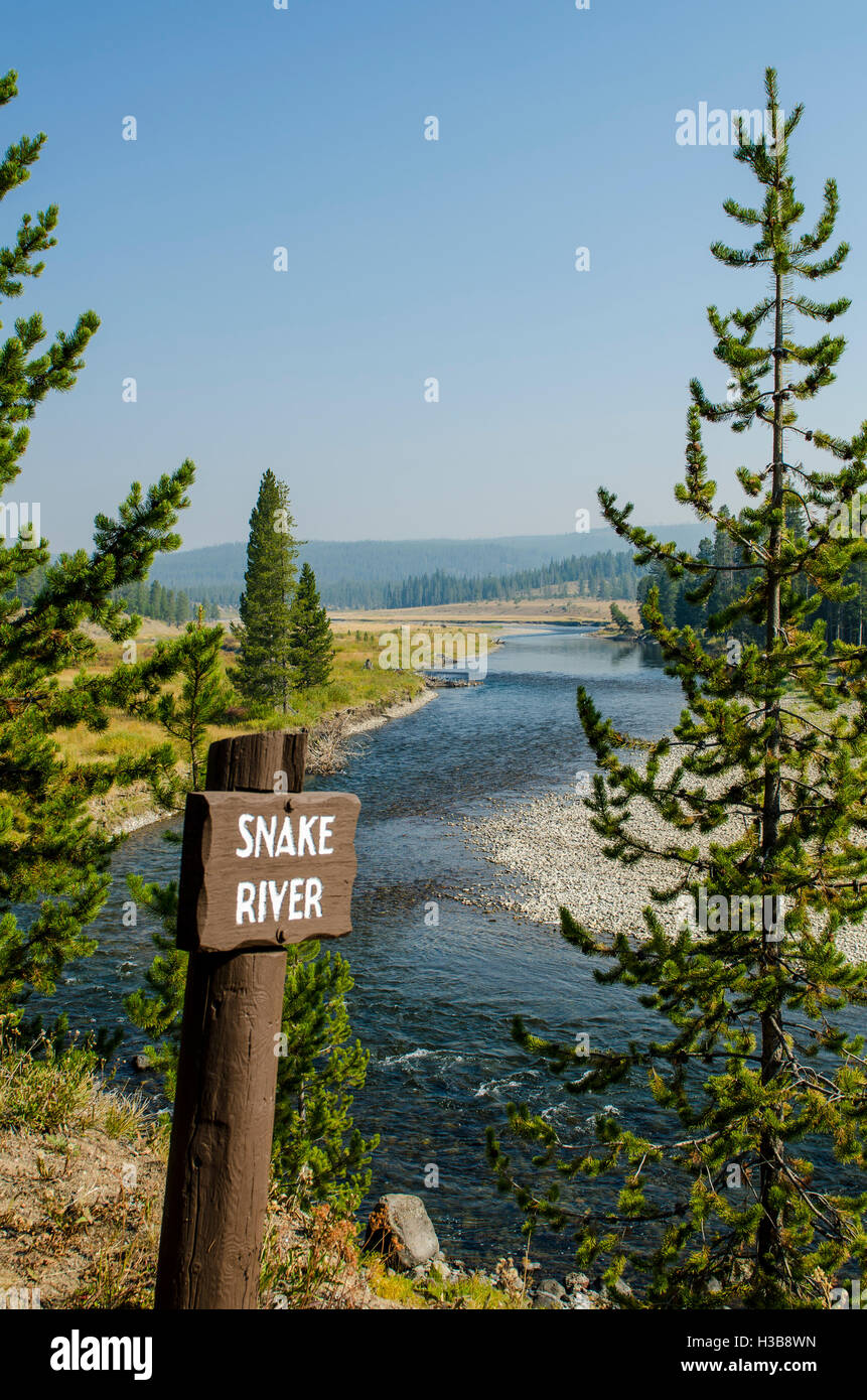 Snake river yellowstone hi-res stock photography and images - Alamy