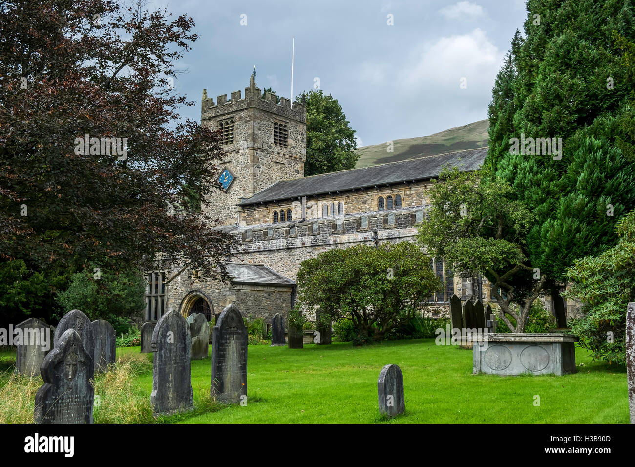 St Andrew's Church, Sedbergh Stock Photo - Alamy