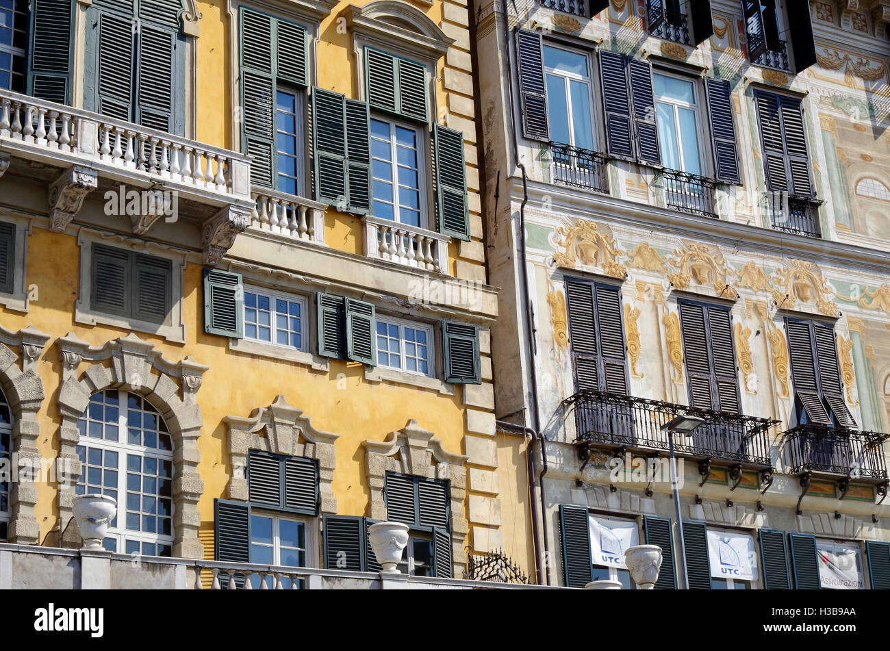 Genoa, Italy, strada sopraelevata Aldo Moro Stock Photo - Alamy