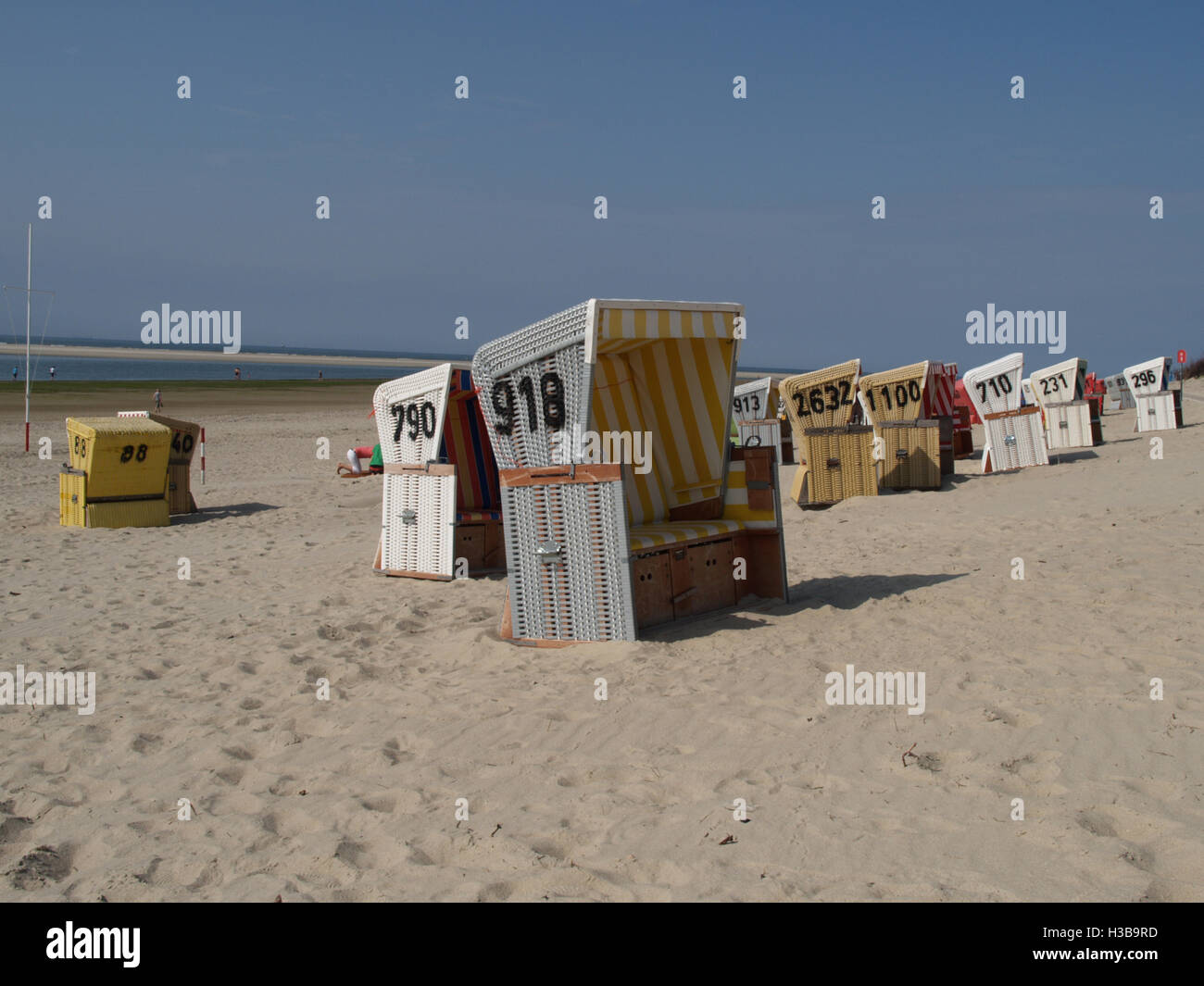 The beach of langeoog Stock Photo - Alamy
