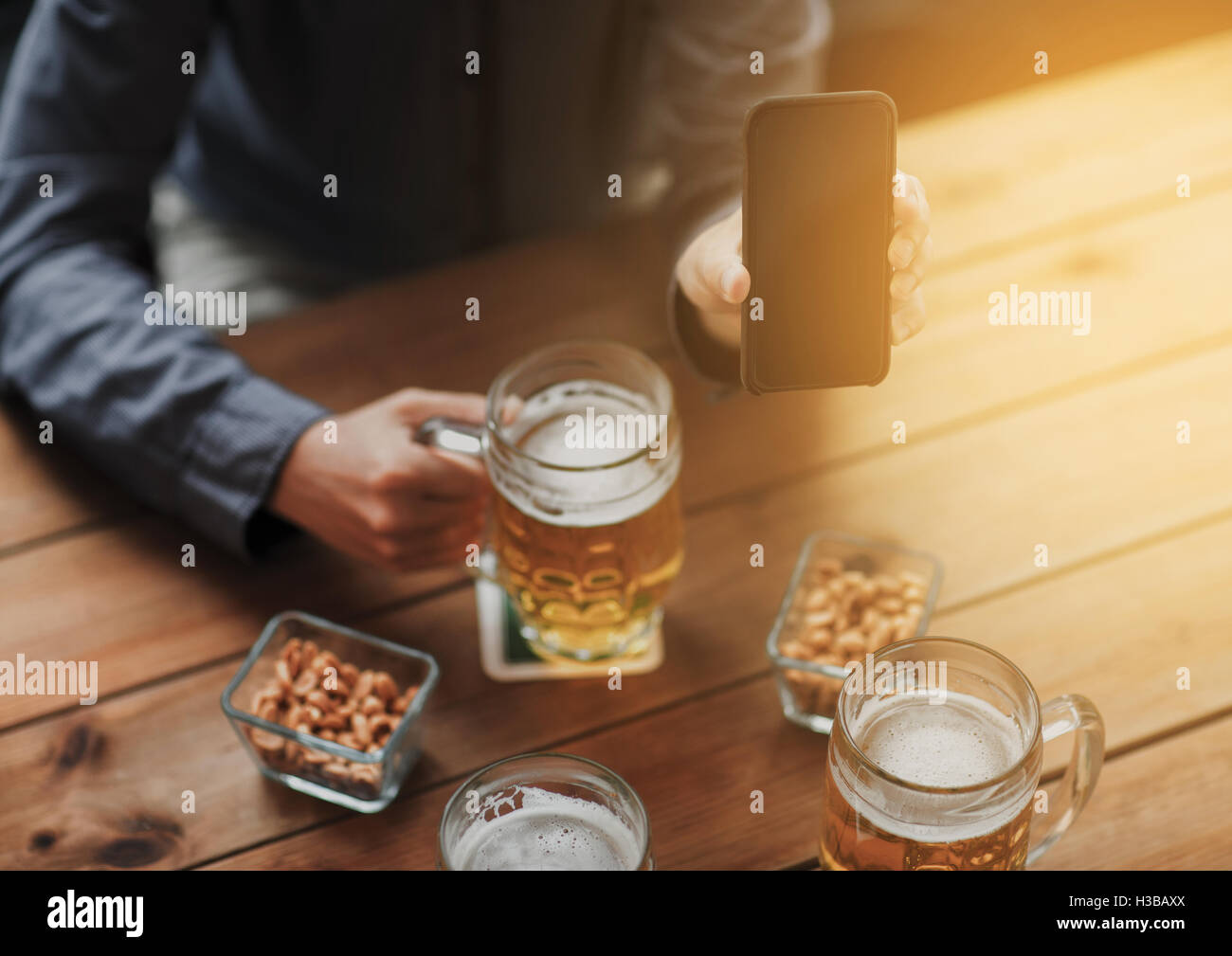 Beer advert male hi-res stock photography and images - Alamy