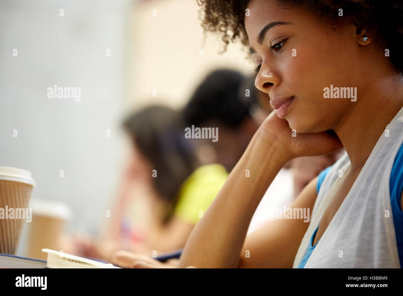 African american student lecture hall hi-res stock photography and ...
